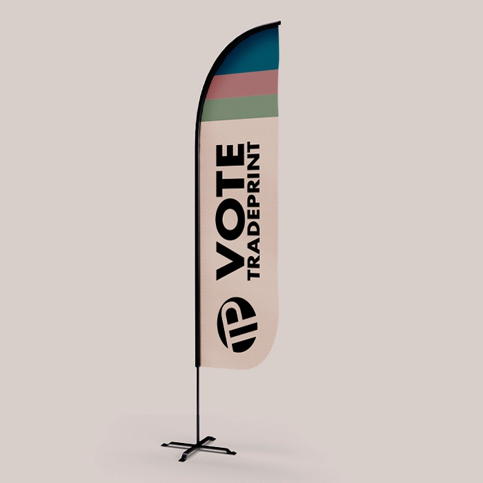 Custom Crest Flags Printing | Tradeprint