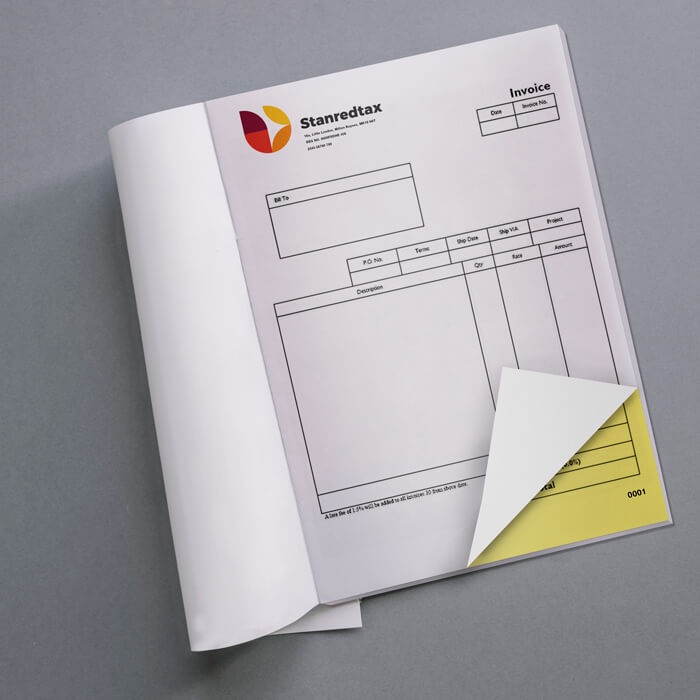 NCR Printing, Duplicate Invoices | Tradeprint