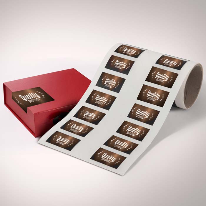 Foil Stickers Printed | Tradeprint